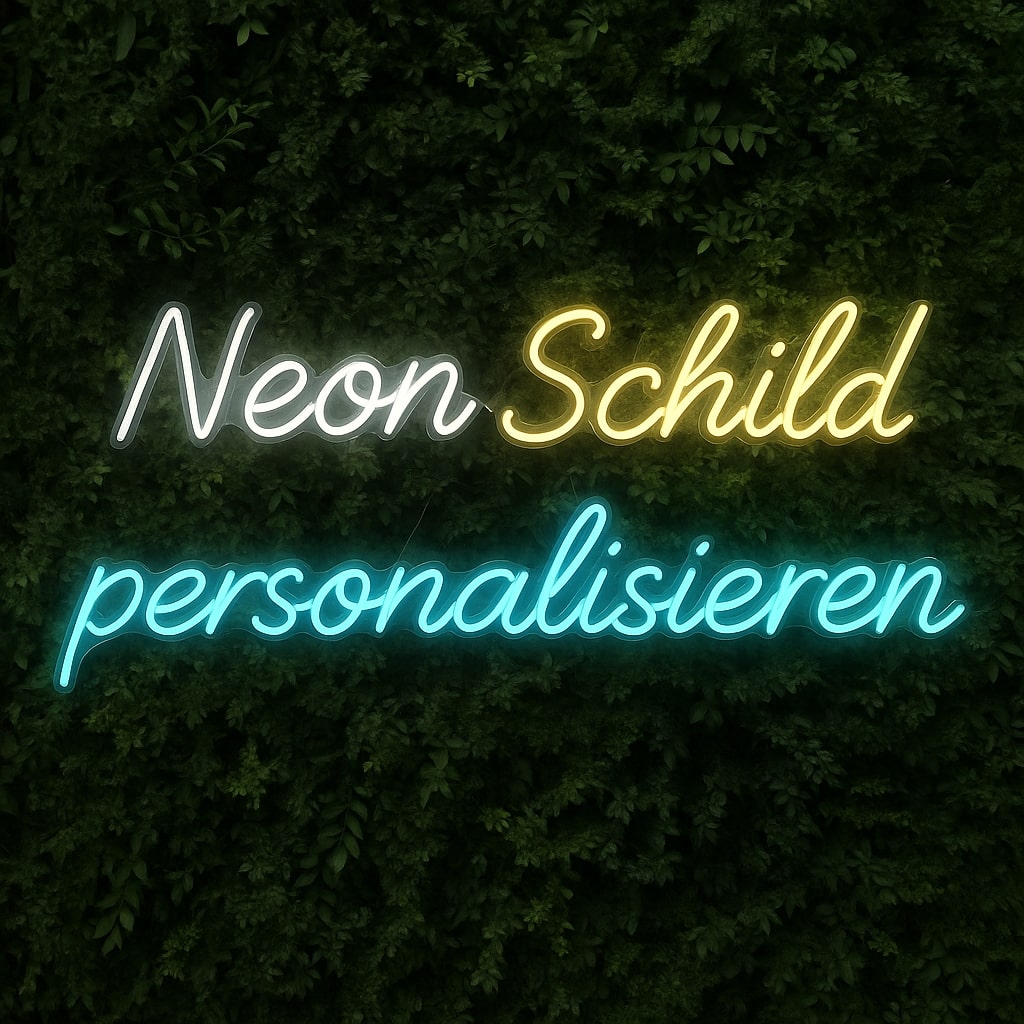 Neon Schriftzug Personalisiert