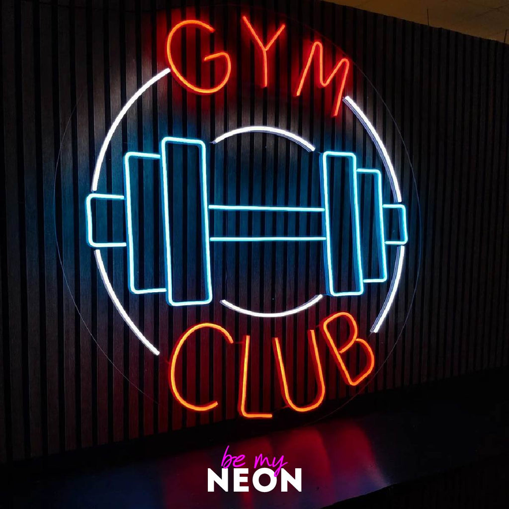 "GYM Club" LED Neonschild